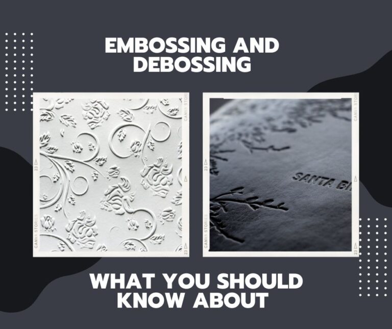 What You Should Know About Embossing and Debossing - Blueprint Press ...